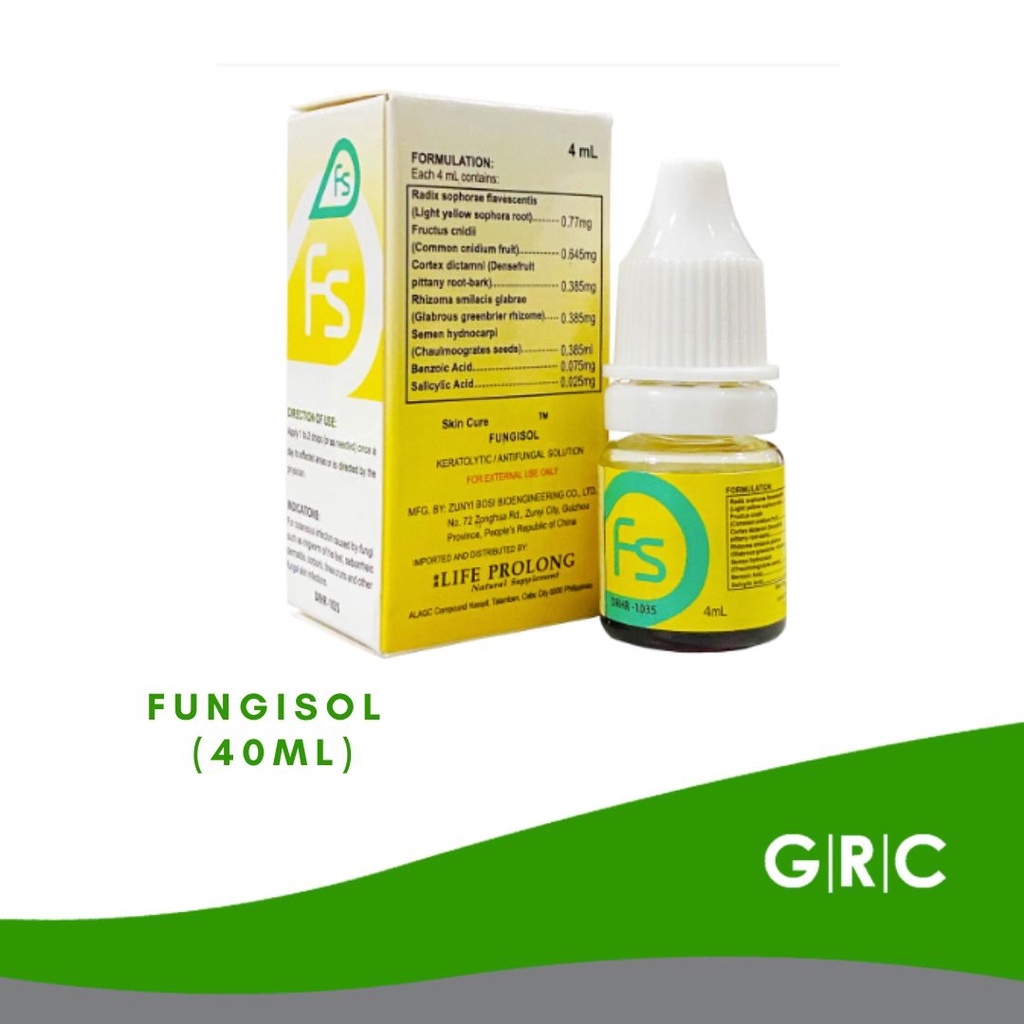 Fungisol 4ML Antifungal | Shopee Philippines