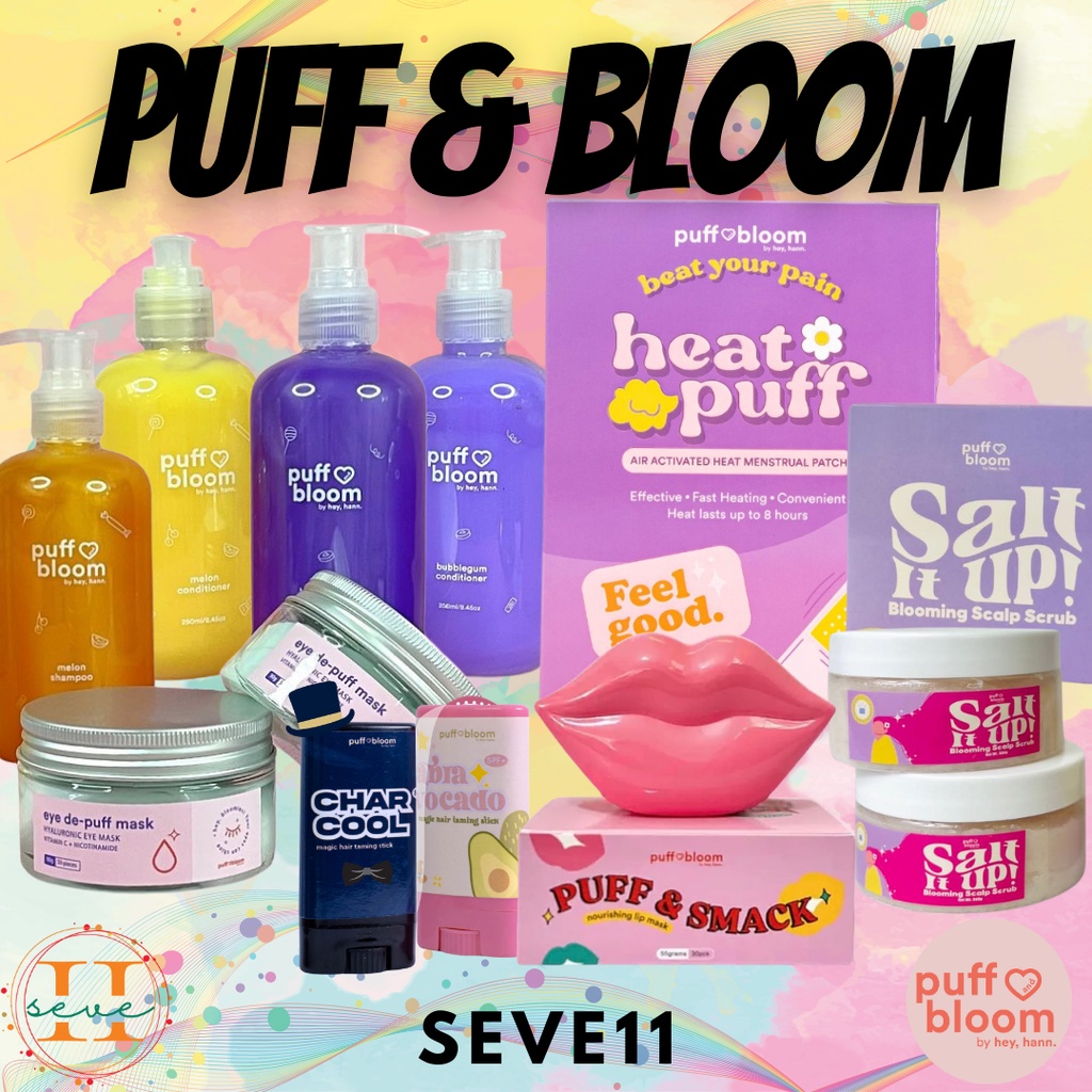 Puff & Bloom - Eye de-Puff Mask, Mild Formulation Shampoo and ...