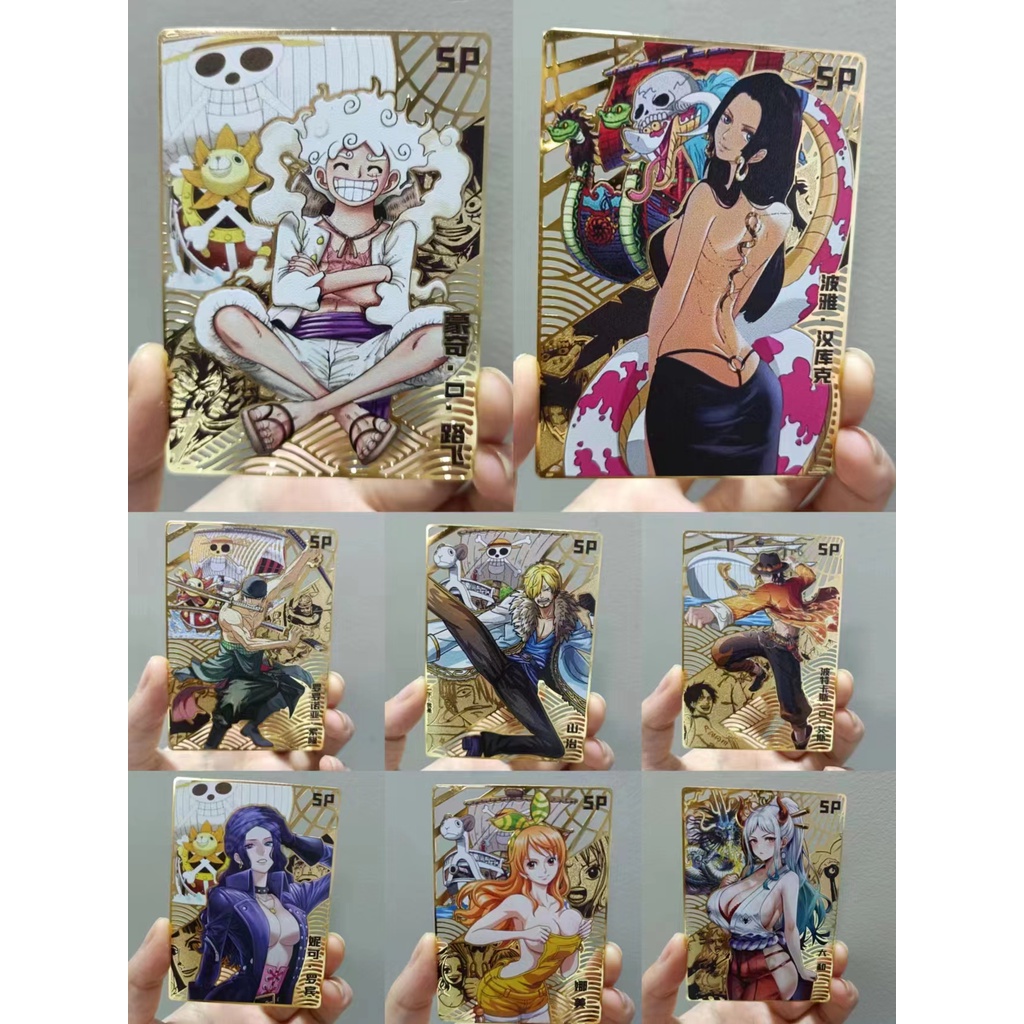 One Piece Card Anime Metal | Shopee Philippines