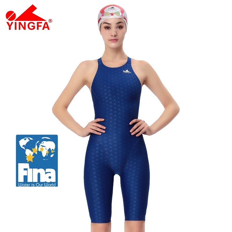 FINA Approved YINGFA Competitive Swimwear Waterproof Chlorine Resistant ...