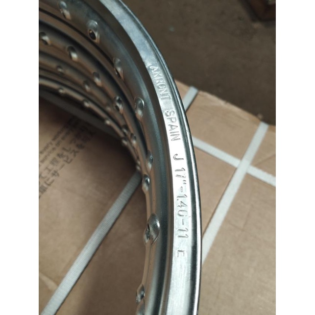 SALE SALE - Rim Alloy "Akront" - 1.20/40 x 17 Silver (sold per pc ...