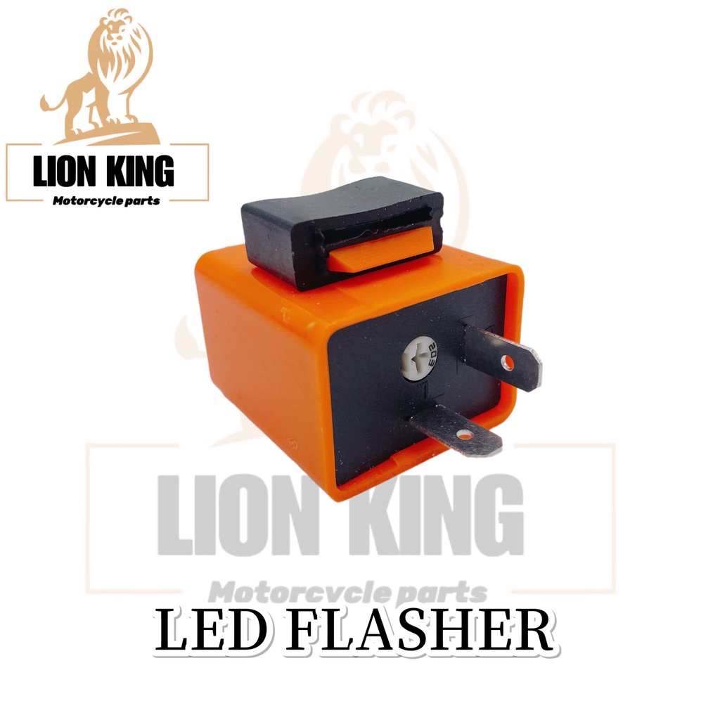 MOTOTIGER LED SIGNAL LIGHT FLASHER RELAY ADJUSTABLE UNIVERSAL FOR ...