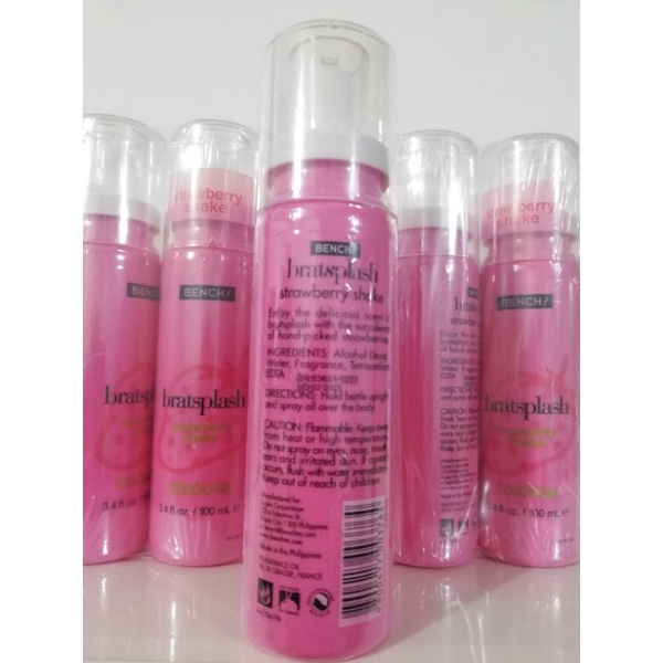 bench bratsplash strawberry shake 100ml | Shopee Philippines