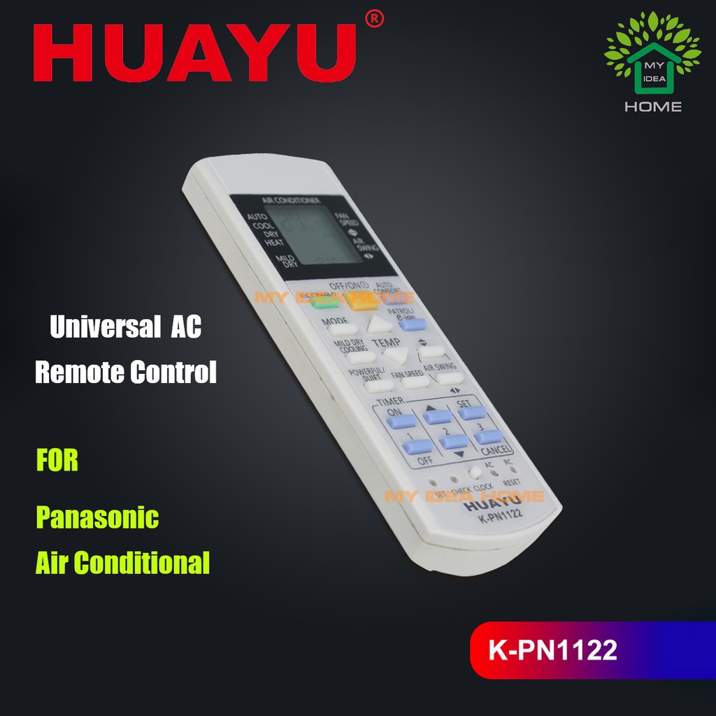 Huayu K-PN1122 Universal Remote Control for Split Type Aircon COD ...