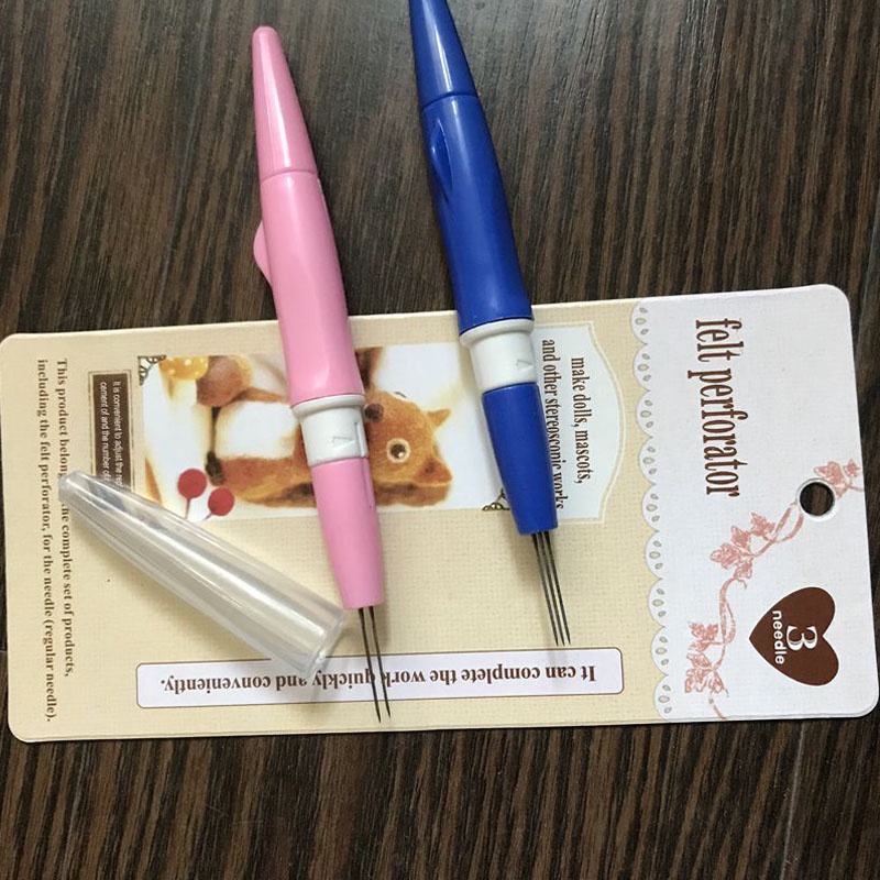 1PC Two Color Needle Pen, Wool Felt Needle, Handmade DIY Puncture Tool ...