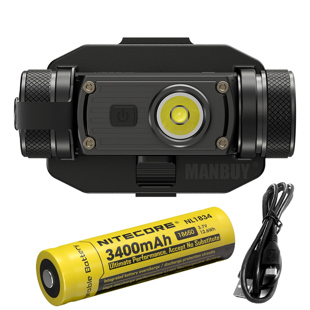 Nitecore HC60m V2 LED 1200 Lumens Ultra Compact Lightweight Headlamp ...