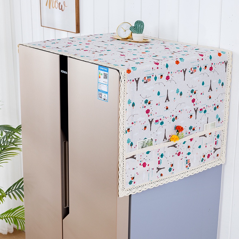 In stock ♥ refrigerator cover cloth ♥ washing machine cover microwave ...