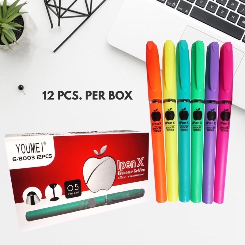 school supplies g-8003 gel pen ipen apple pen | Shopee Philippines