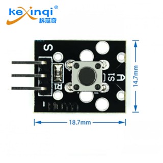 KY-004 3pin Button Key Switch Sensor Module for Arduino Diy Starter Kit ...