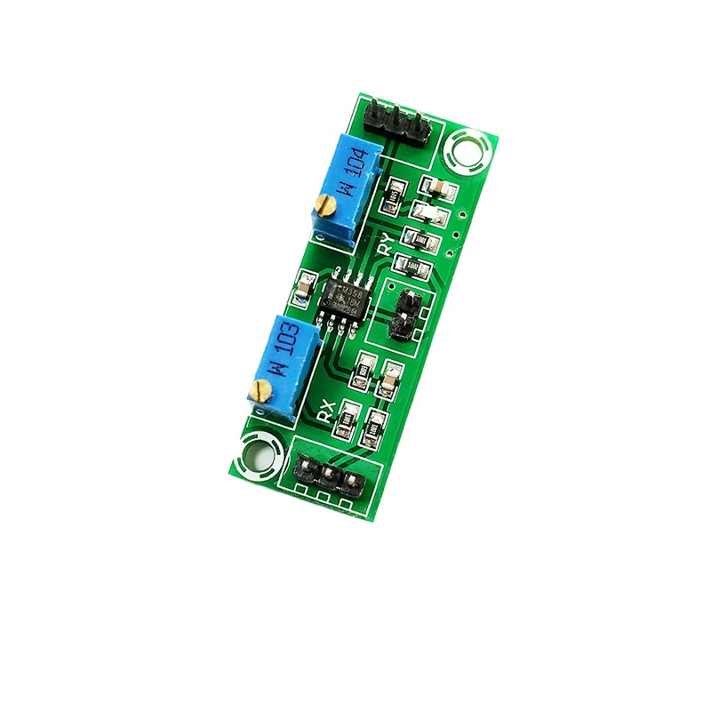 ۞ LM358 weak signal amplifier voltage amplifier two-stage operational amplifier module single ...