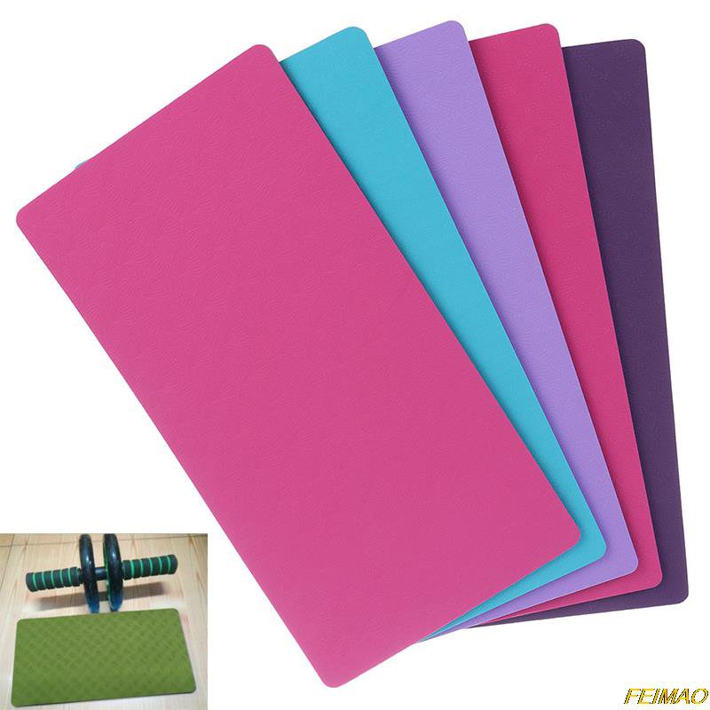 TPE Yoga Mat Abdominal Wheel Kneeling Cushion Knee Pad Soft Foam ...