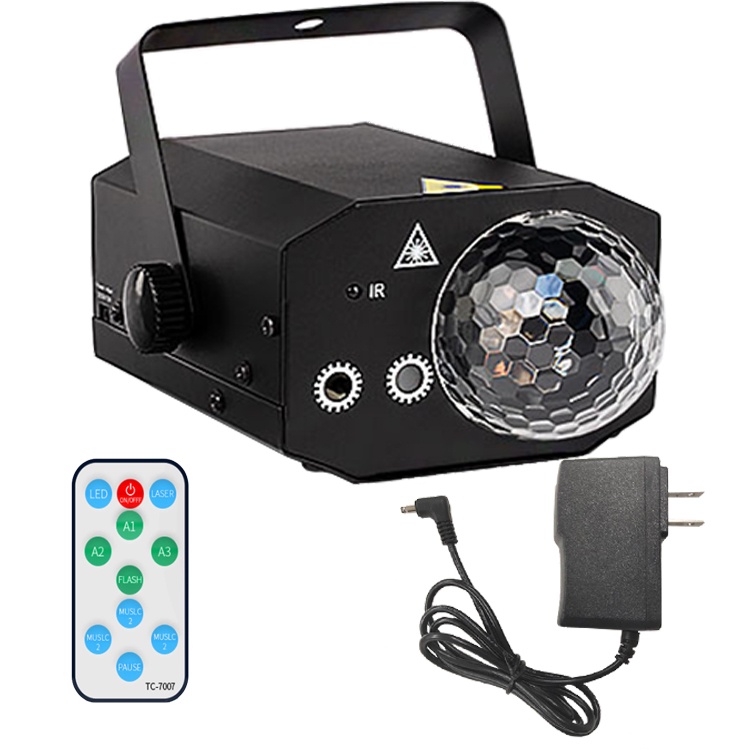 Laser LED Magic Ball Light Mini Laser LED Magic Disco Ball Light Flash ...