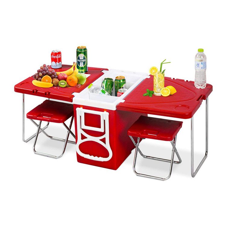 LULUSKY magandang kalidad - OEM Multifunctional cooler box na may table ...