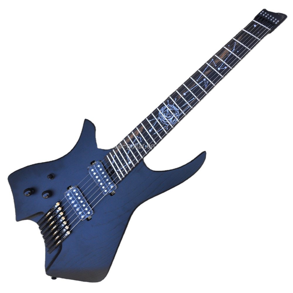 Flyoung Left Handed Headless faned Electric Guitar 7 Strings Guitar ...