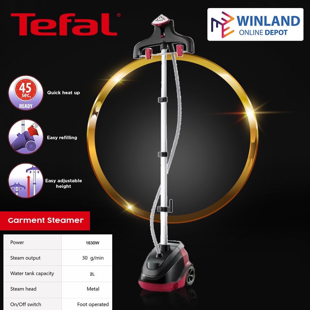 Tefal by Winland 360° Master Precision Upright Garment Steamer 1630W IT6540 | Shopee Philippines