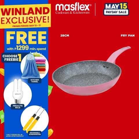 MASFLEX by Winland Spectrum Aluminum Non Stick Induction Fry Pan 28cm ...