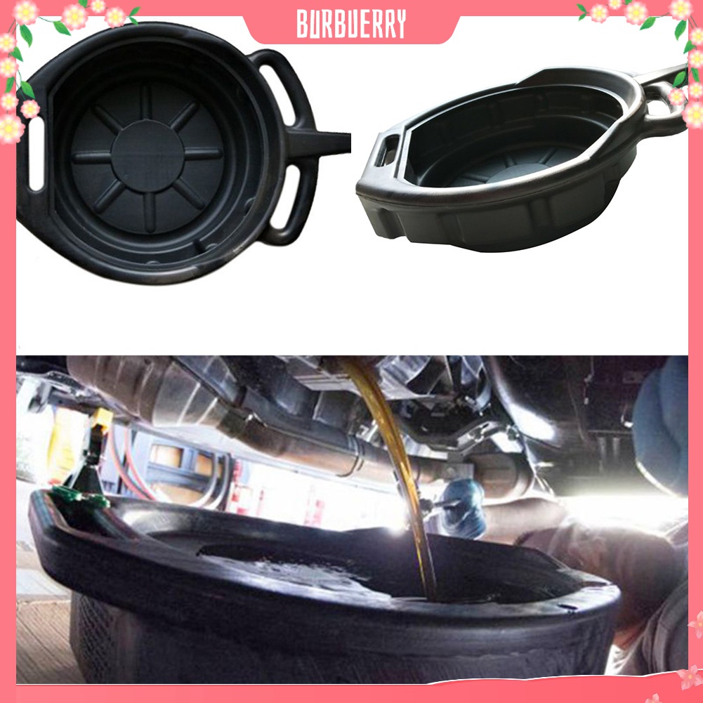BR+Rubber Car Vehicle Waste Oil Drain Pan Engine Tool Fuel Collector ...
