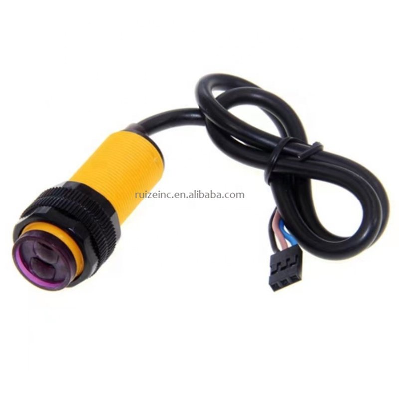 Proximity switch smart car 10-80cm infrared obstacle avoidance sensor E18-D80NK | Shopee Philippines