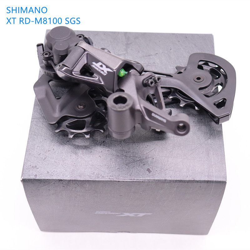 SHIMANO XT M8100 RD REAR DERAILLEUR with retail shimano box original SGS for 1x12s 12 speed MTB ...