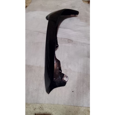 LEG SHIELD WAVE ALPHA OLD GLOSSY BLACK | Shopee Philippines