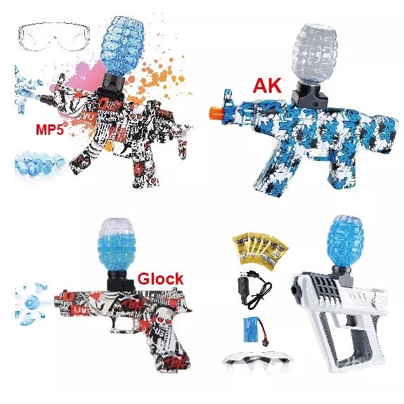 OEM ODM m416 splatrball gel AK MP5 blaster gun gell electric splatter ...
