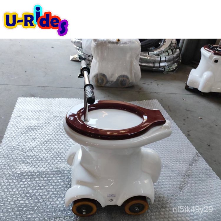 Interactive game Toilet racer Amusement Toilet Racing Car For events ...