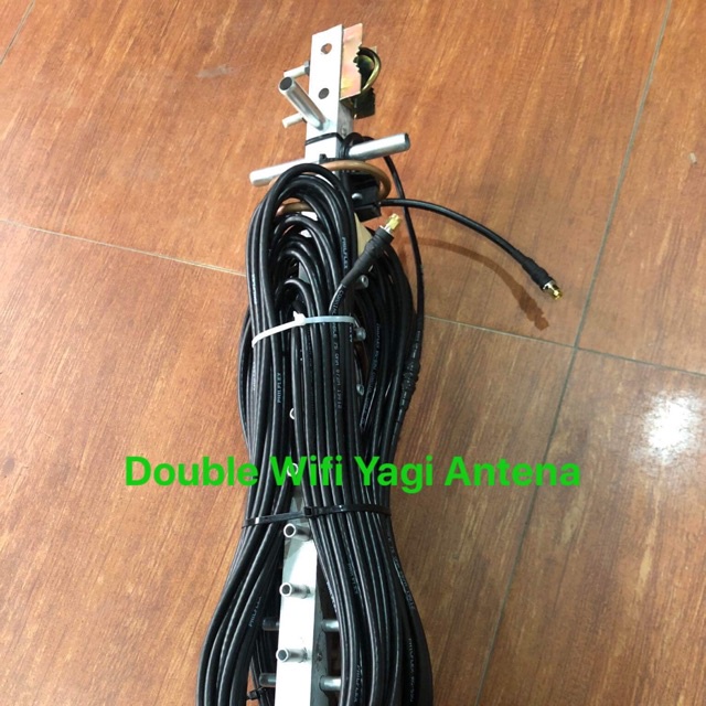 Wifi Yagi antenna single/double applicable for GLOBE/PLDT/SMART modem ...