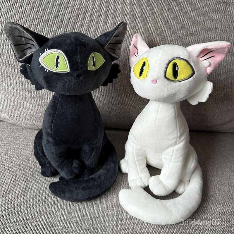 30cm Suzume No Tojimari Anime Plush Toy Daijin Cat And Sadaijin Black Cat Plushie Soft Stuffed