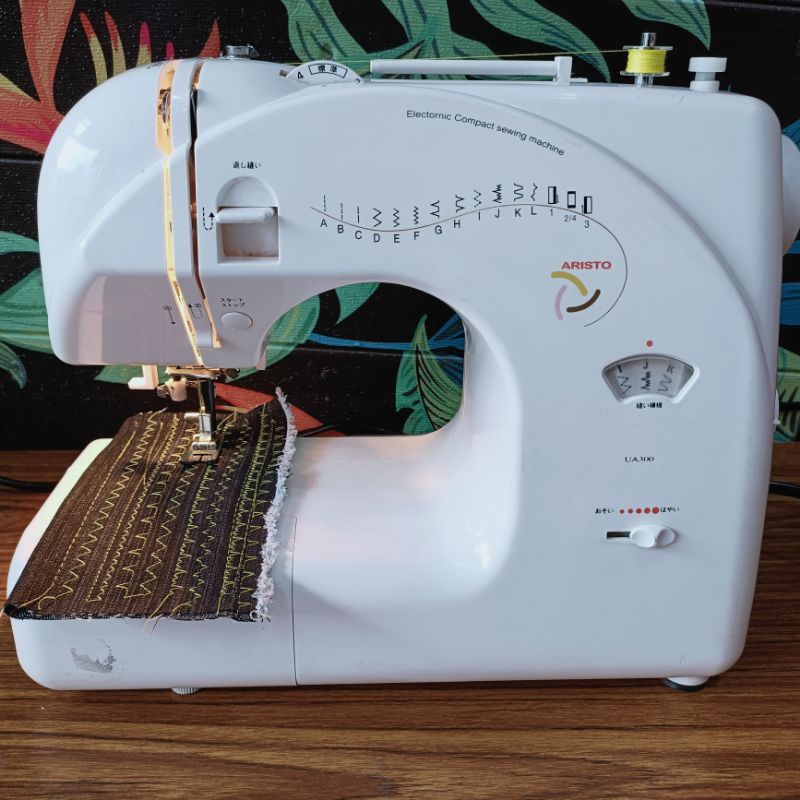 sewing machine heavy duty pushbutton 12 stitches with multiple zigzag ...