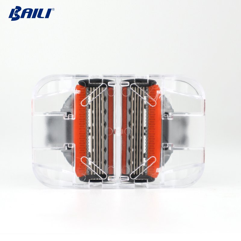 Men's shaving replacement 5 blade system razor cartridges refills ...