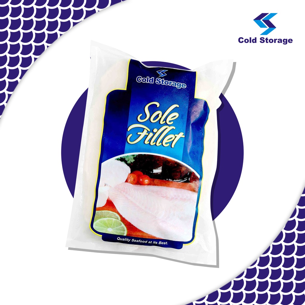 Cold Storage Seafood Frozen Fresh Sole Fish Fillet 1kg | Shopee Philippines