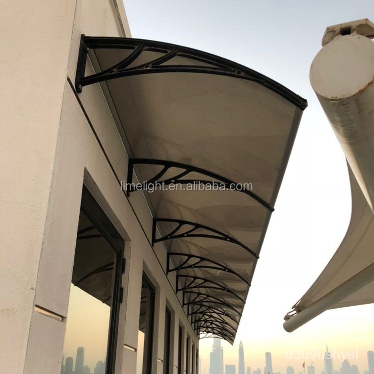 door canopy DIY awning polycarbonate canopy window awning rain shelter ...