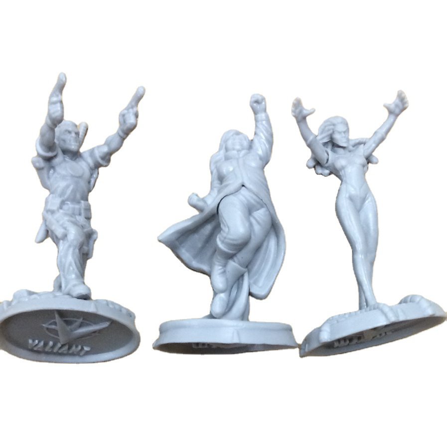 PVC board game figure plane model miniature characters plastic game ...