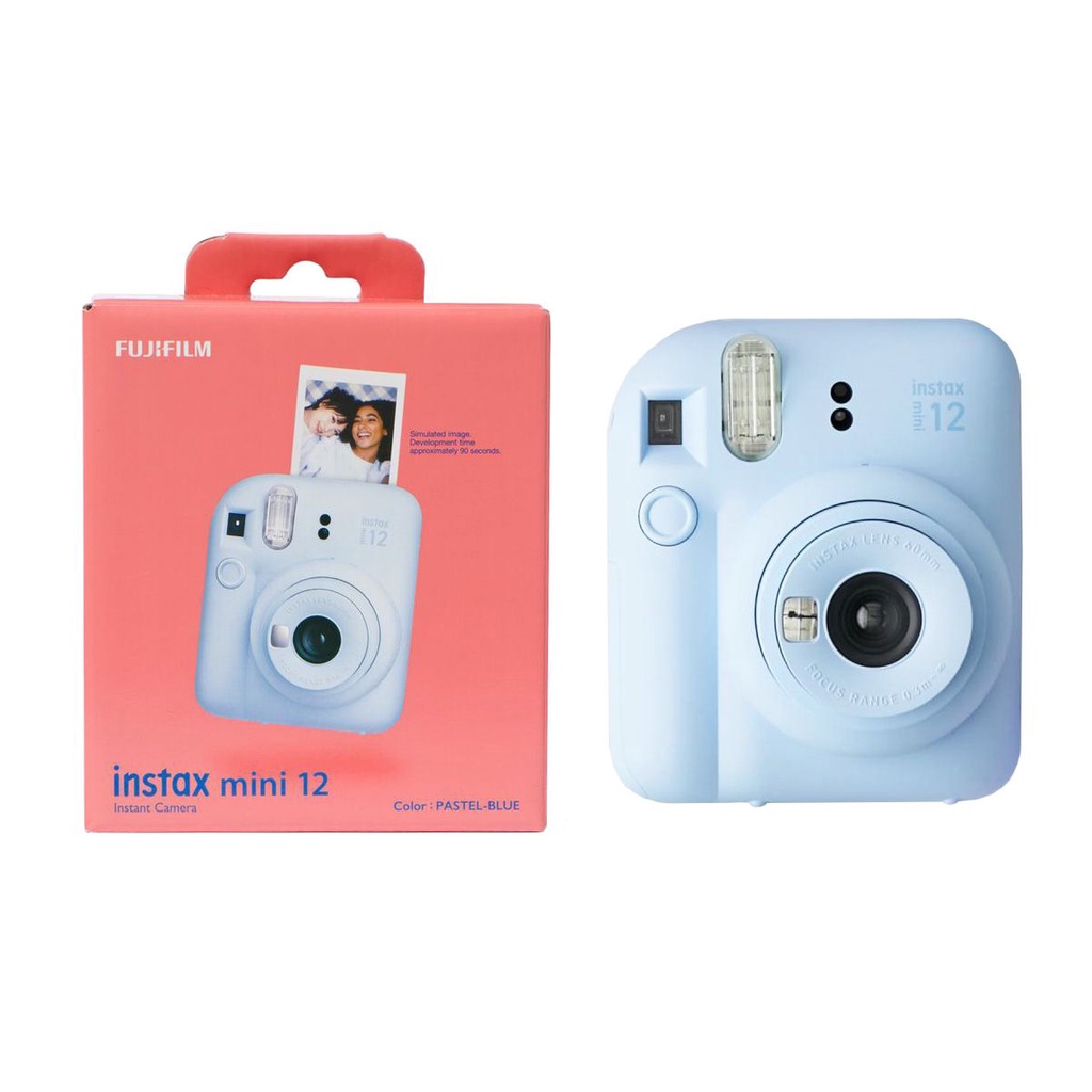 Fujifilm Instax Mini 12 Instant Film Camera ( Pastel Blue ), 16806248 ...