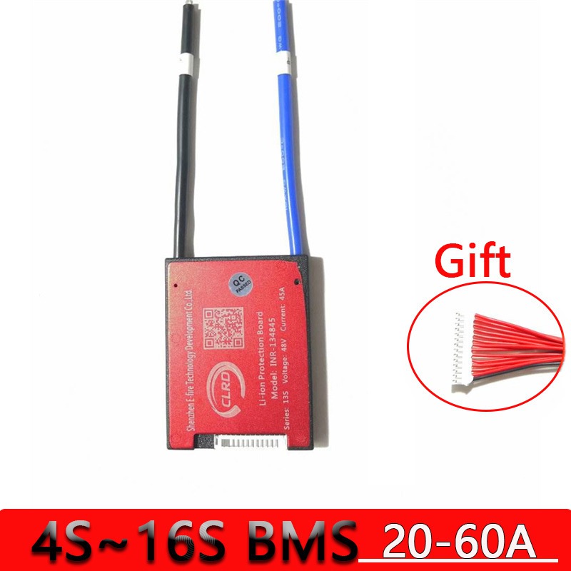 Li-ion&LiFePO4 BMS Active Balance 4S 8S 10S 12S 13S 16S Daly BMS 16A To 60A 18650 Balancer BMS ...