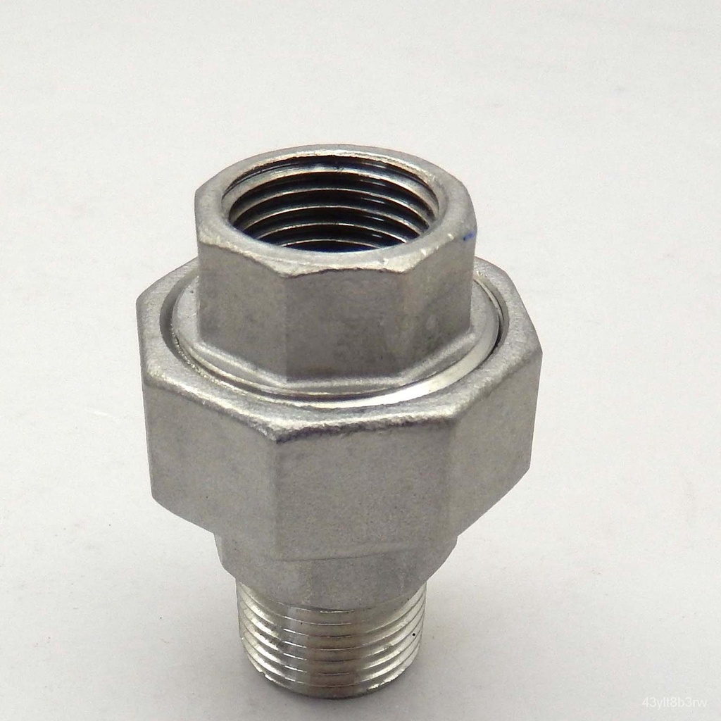 Stainless steel hexagon short end double card casing fitting 304 316 ...
