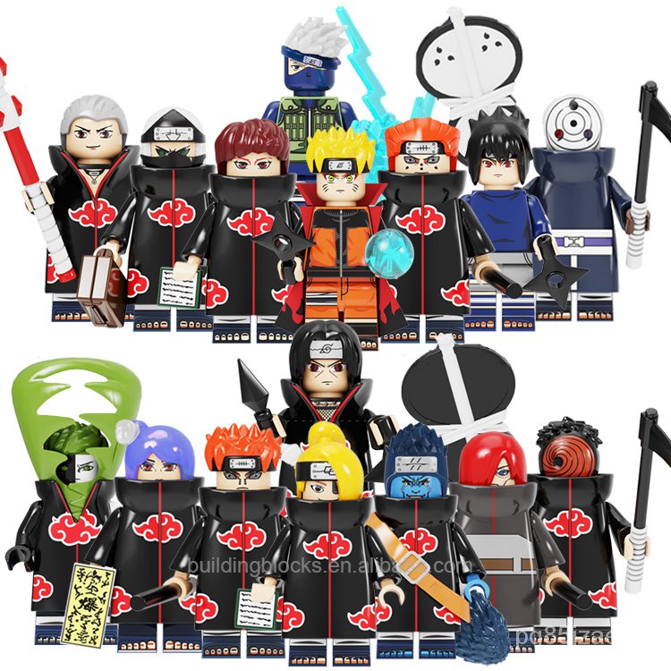 Hidan Uchiha Zetsu Yahiko Kabuto Zetsu Tobi Japanese Anime Mini Action ...