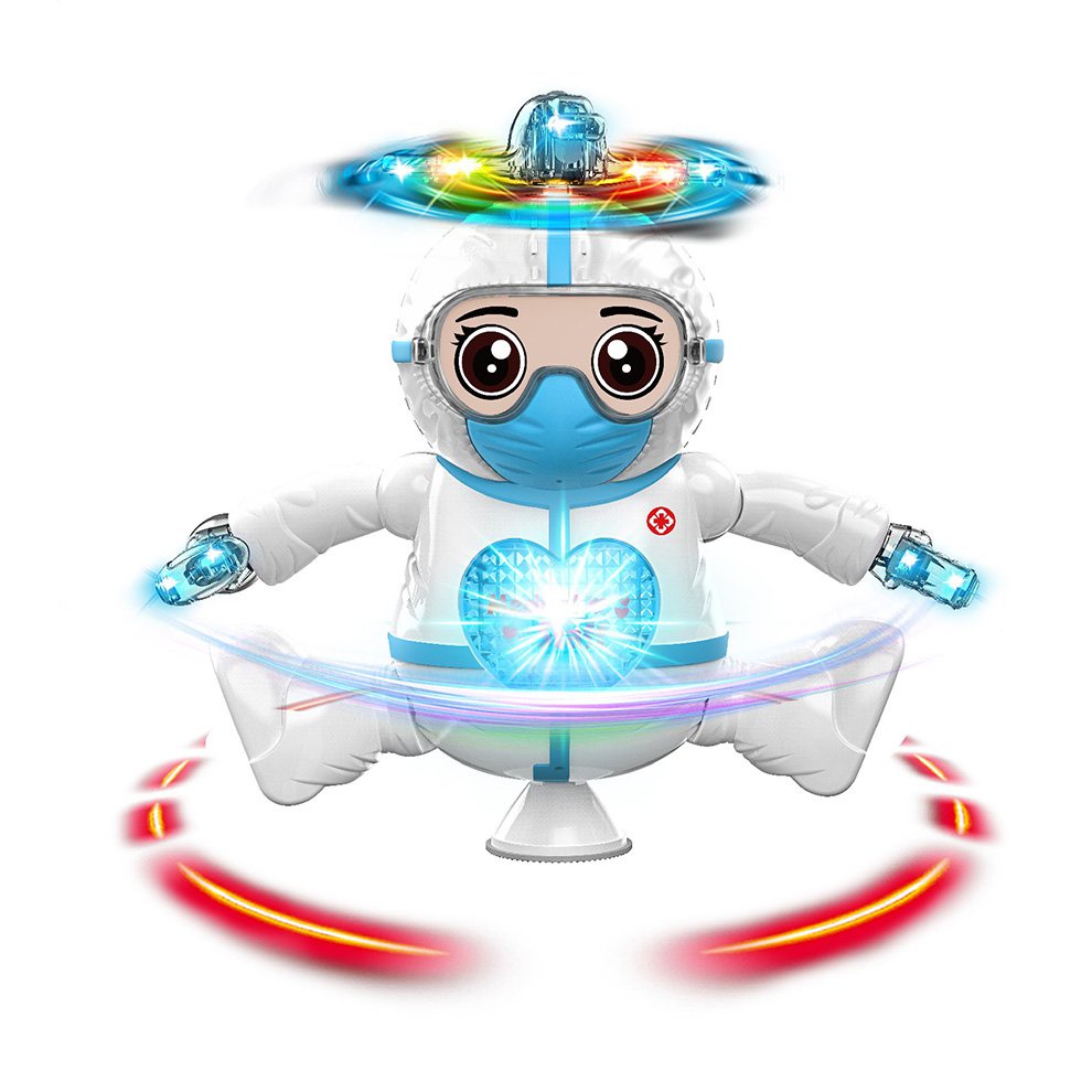 Dancing Robot Hero For Children 360 Rotating Smart Robot Dance With ...
