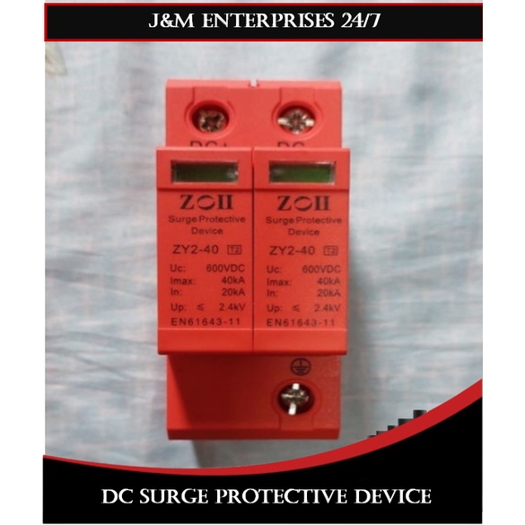 DC SPD Surge Protective Device 600V Premium Quality Preferred for Solar ...