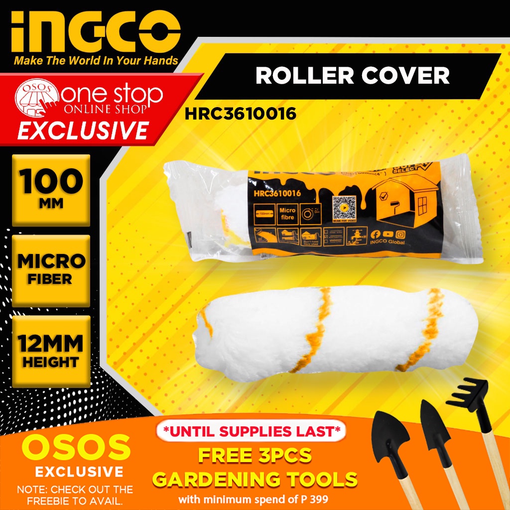 Ingco Tools Original Super Select Roller Cover for cylinder paint brush ...