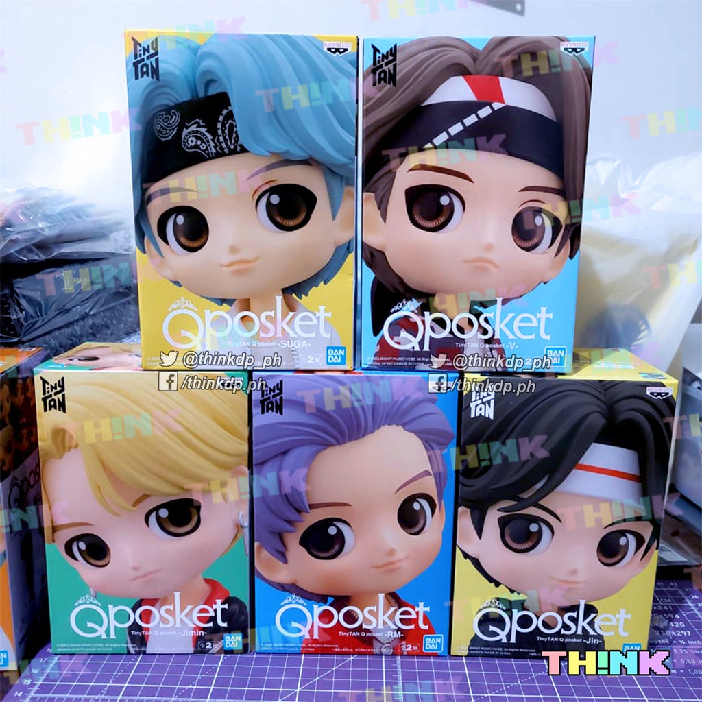 ☎ON HAND BTS Tinytan Qposket ( jin suga yoongi jimin bt21 ) | Shopee ...