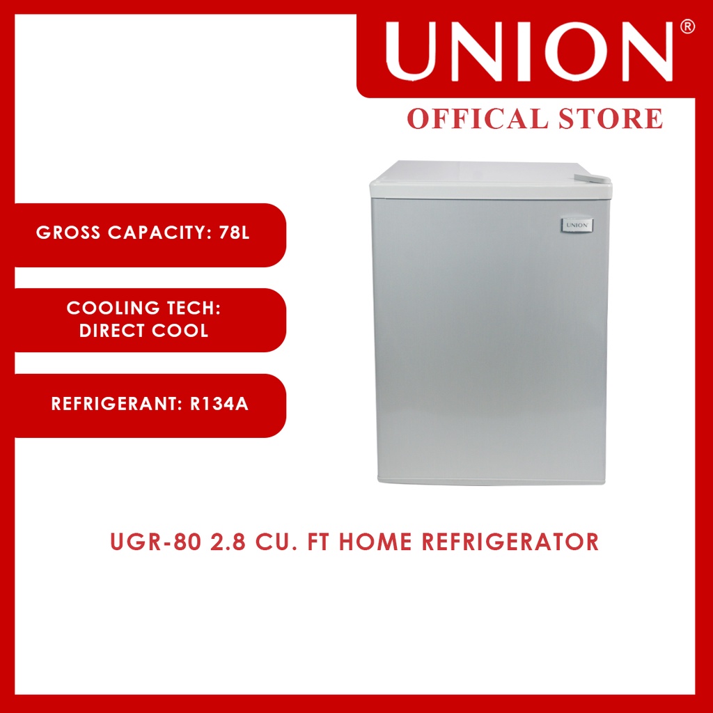 Union UGR-80 2.8 Cu. Ft Home Refrigerator | Shopee Philippines