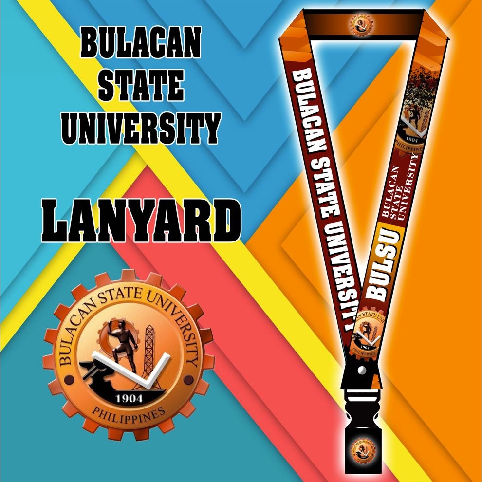 Bulacan State University BULSU ID Lace Lanyard ID Sling ID Holder ...