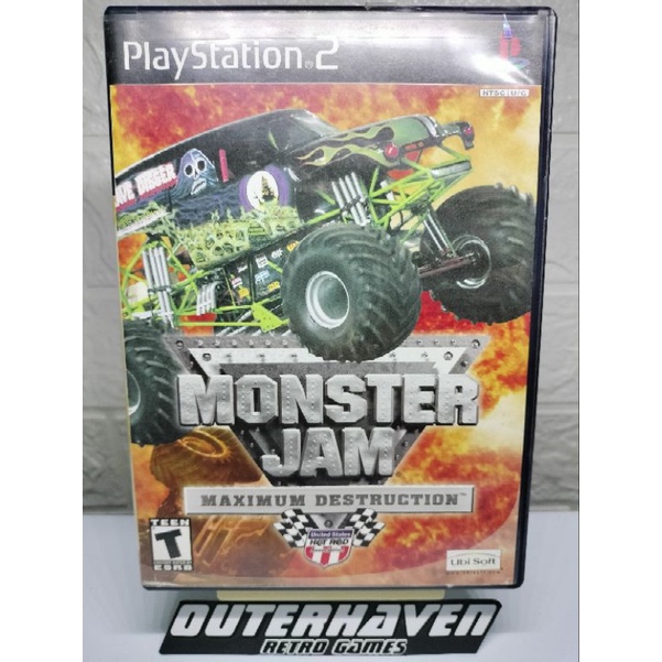 PS2 Monster Jam Maximum Destruction NTSC UC (Standard Edition) | Shopee ...
