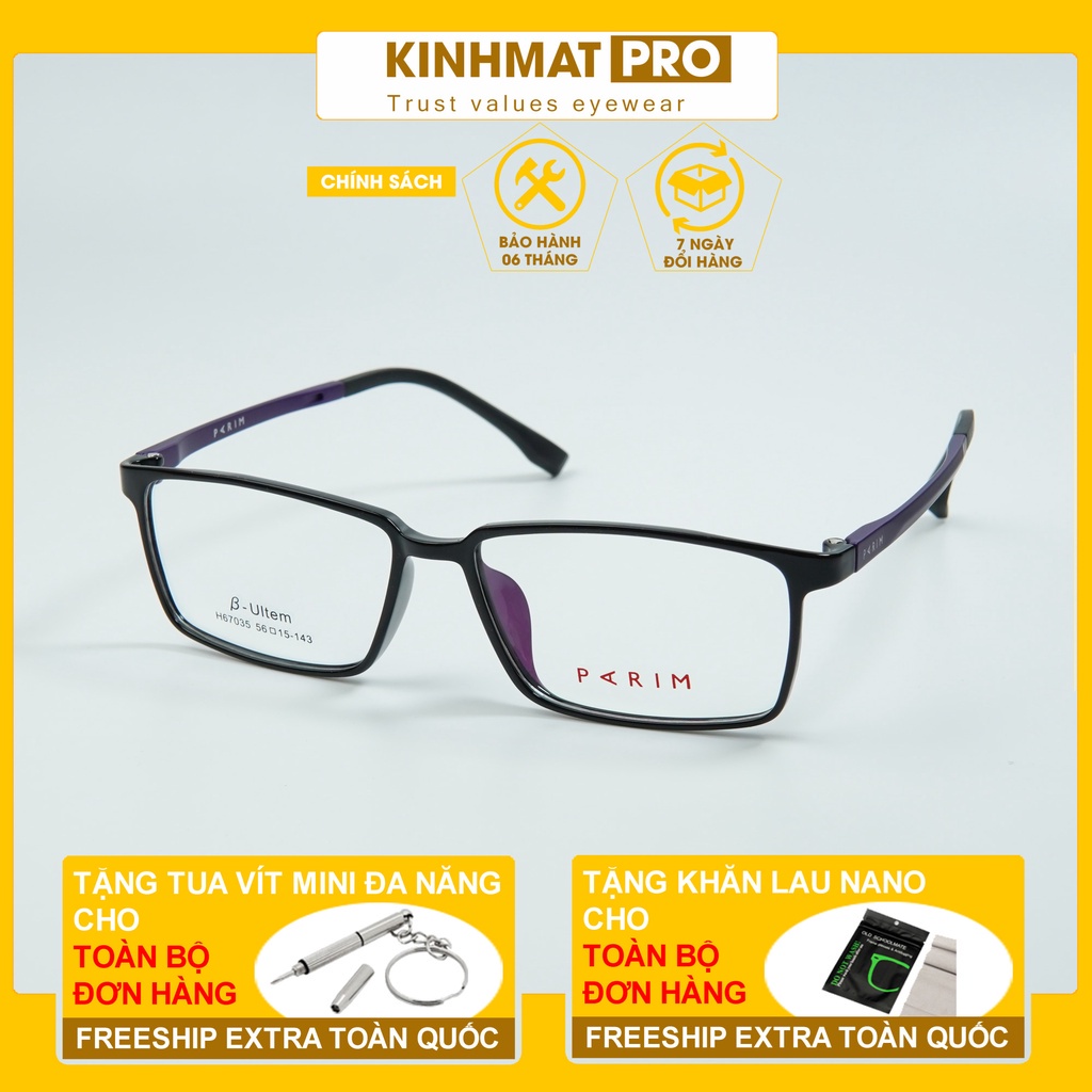 ∈ஐ Parim H67035 plastic Ultem men's and women's glasses frame with ...
