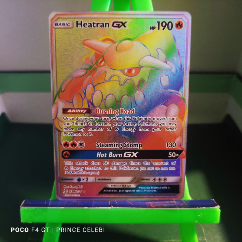 Pokemon TCG - Heatran GX HR | Shopee Philippines