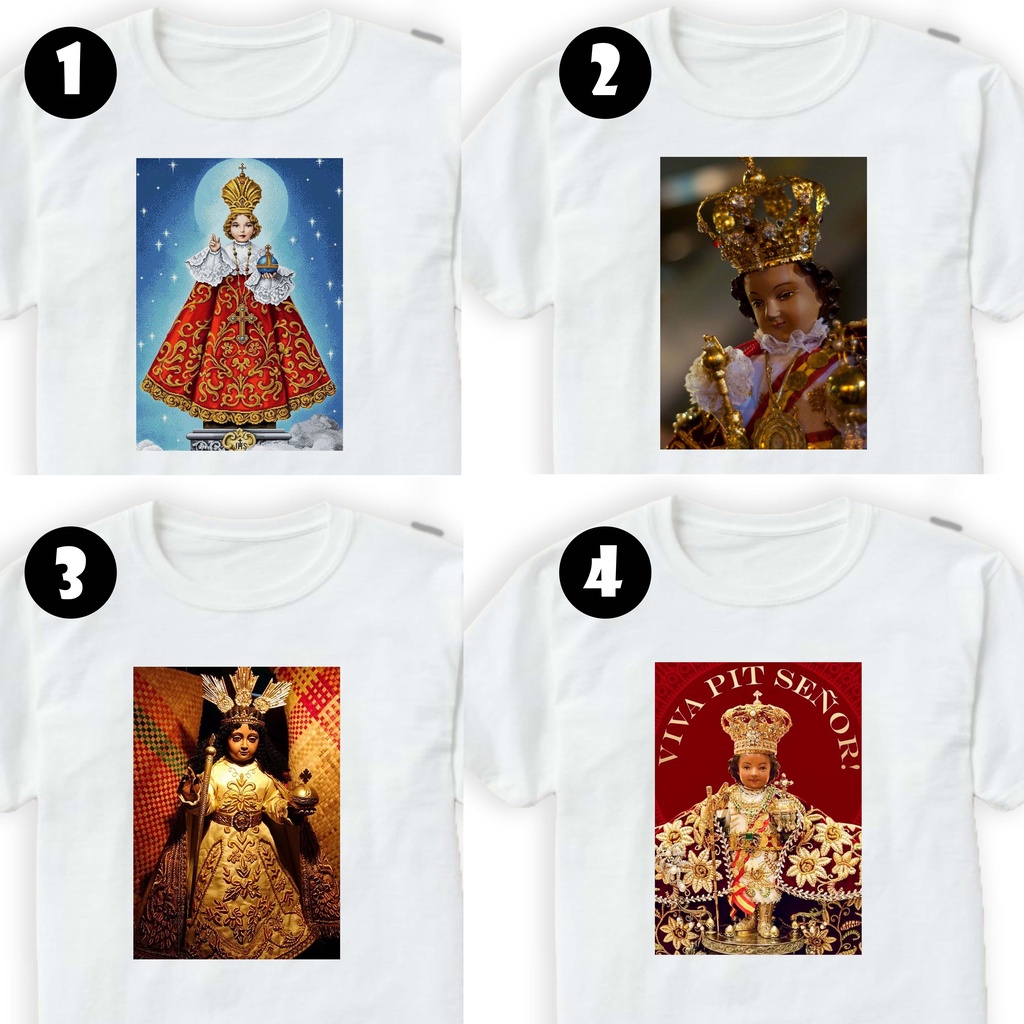 T157 STO NINO Cool Trending Vintage Graphic tees WHITE FREE Over Size T ...