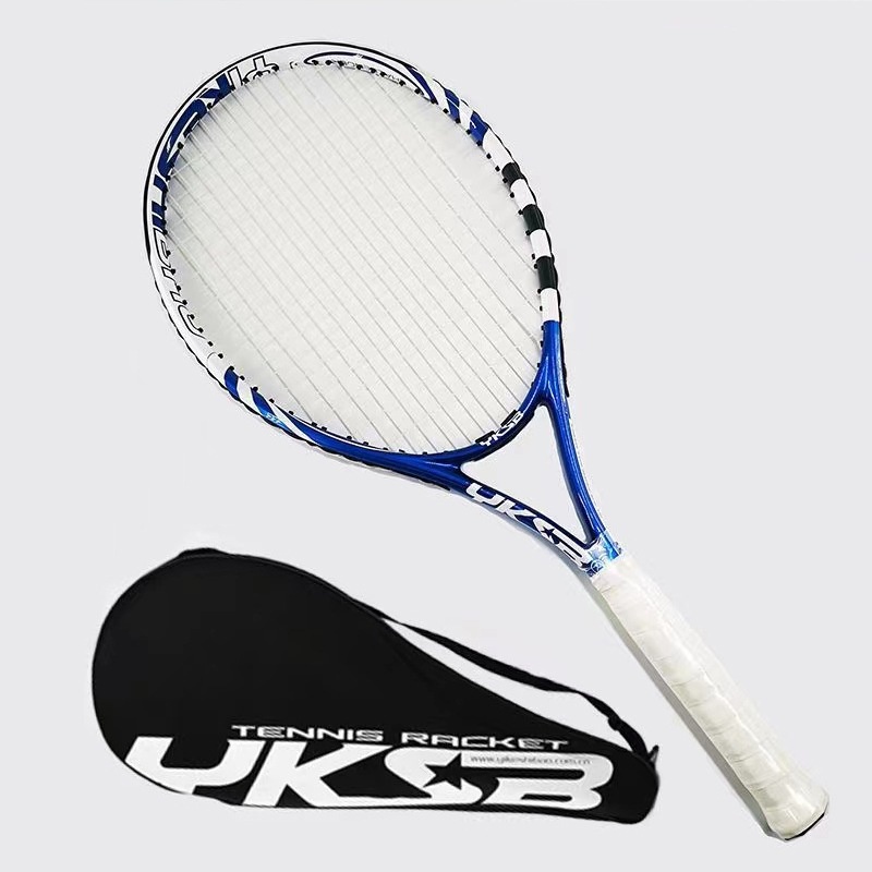 Tennis Racket Blue White Black Red Ultra Light Carbon Fiber Male And ...