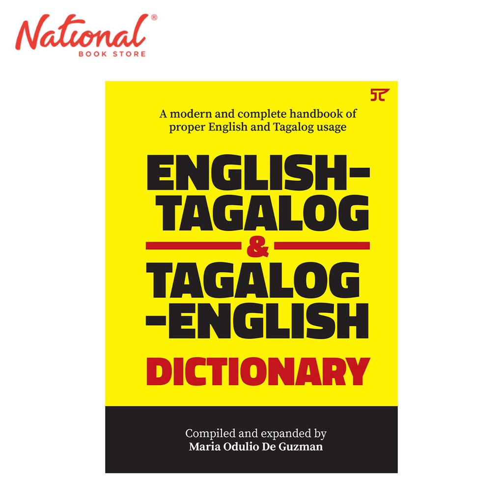 English-Tagalog And Tagalog English Dictionary without Index - Trade ...