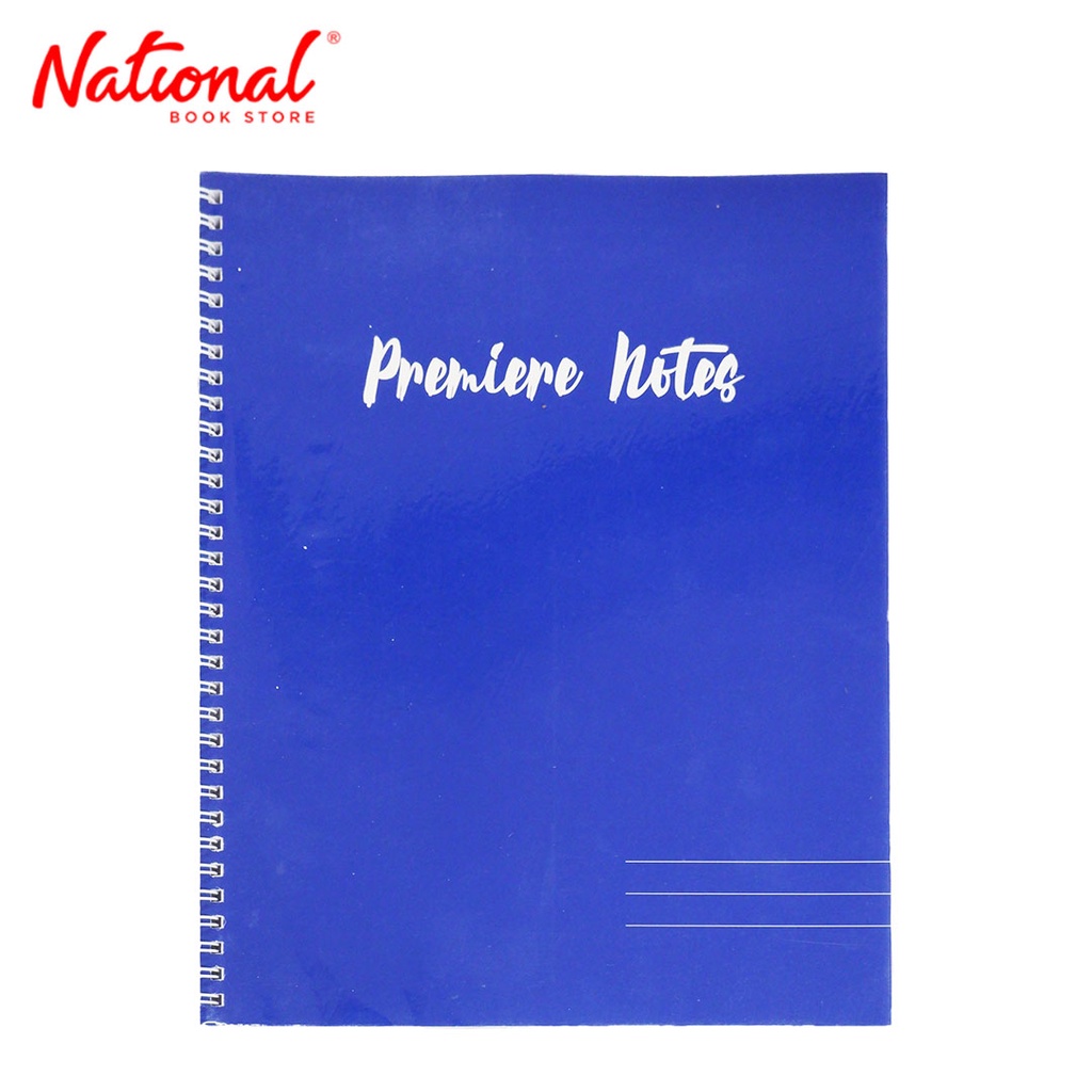 Premiere Notes Spiral Notebook 8.5x11 inches Royal Blue 80s 60gsm ...